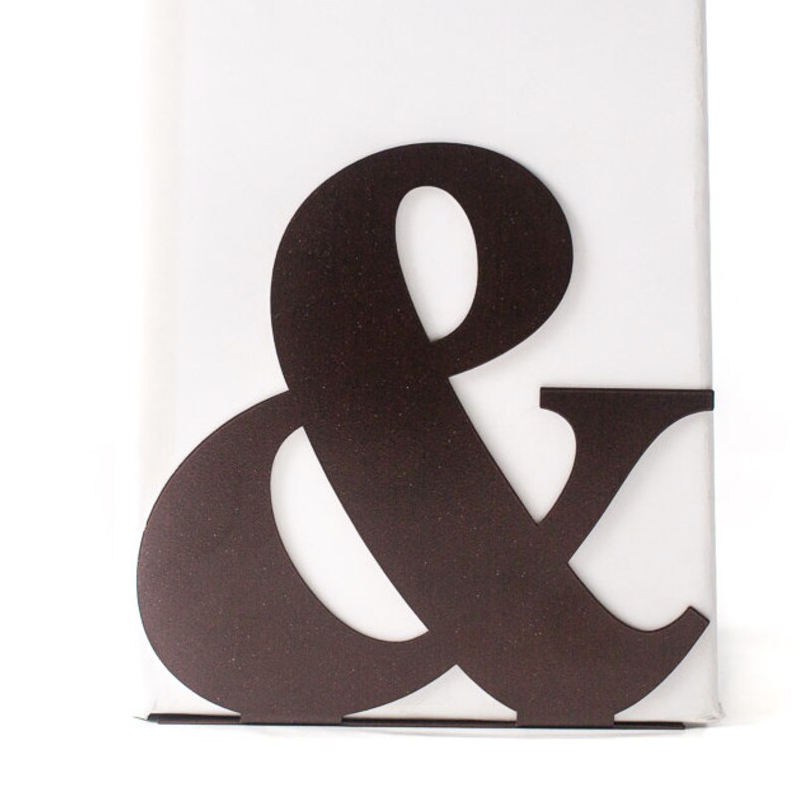 Ampersand Bookends – Colormaiden