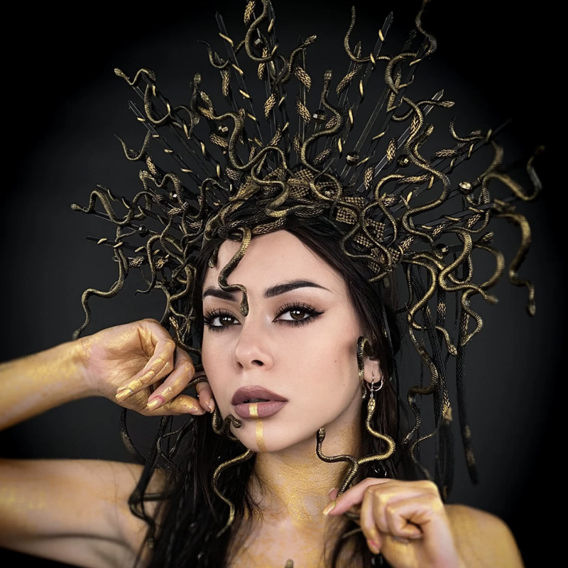 Medusa Headdress – Colormaiden